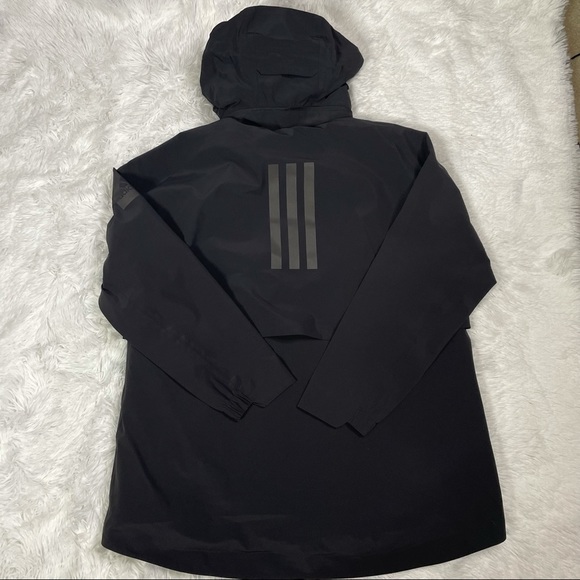 adidas | Jackets & Coats | New Adidas Myshelter 3in Rain Jacket Dz1475 Black | Poshmark